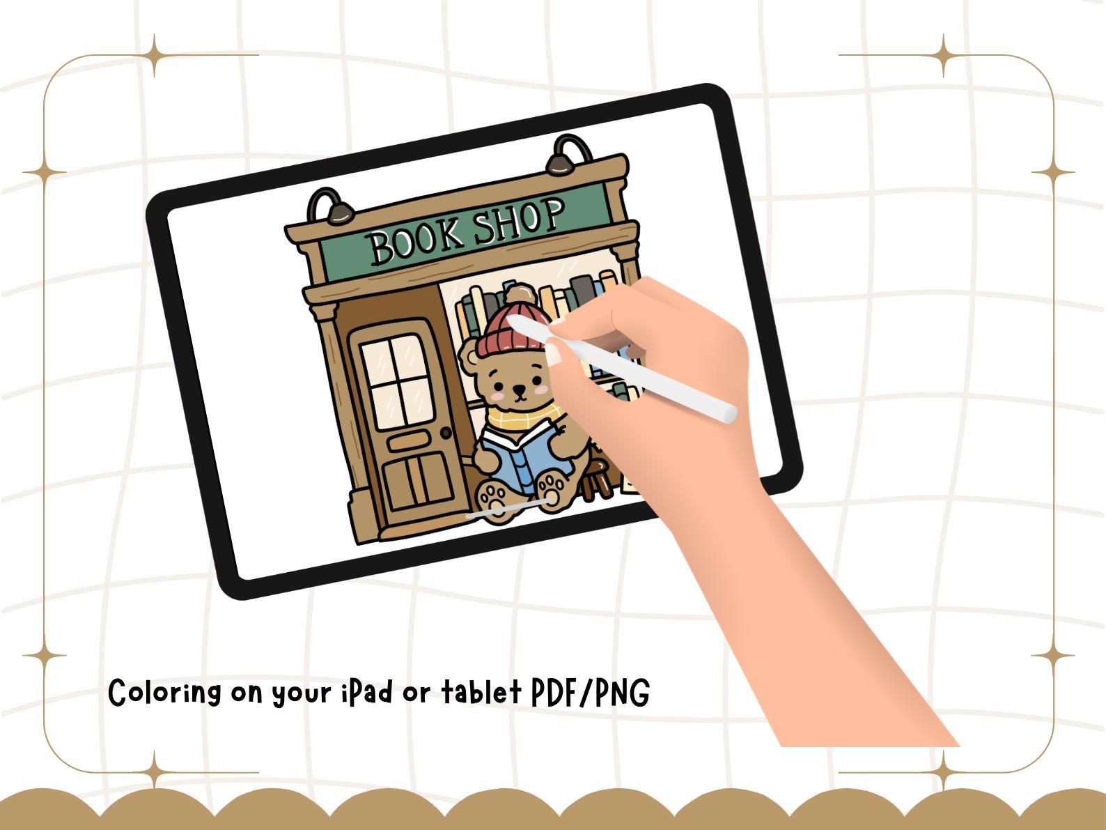 Cute Storefront Coloring Pages | Bold and Easy Coloring Book , Pet Shop ...