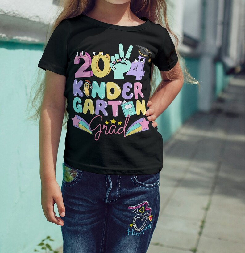 2024 Kindergarten Graduation Graduate Kids Boys Girls,kinder Graduate ...