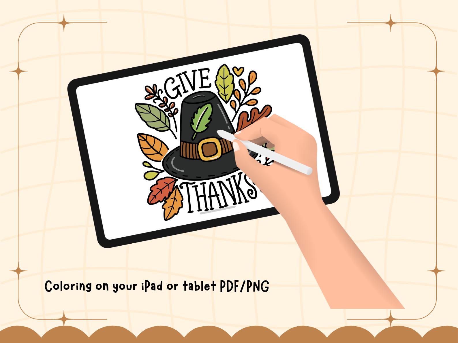 Thanksgiving Coloring Pages | Bold and Easy Coloring Book ,cozy Fall ...