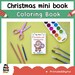 Mini Christmas Coloring Book | Printable Holiday Coloring ,santa Maze ...