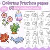 Moo Deng Coloring Pages | Bold and Easy Coloring Book ,hippo | Png ...