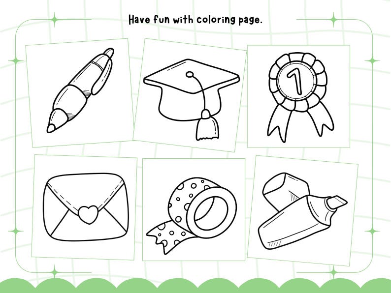 Back to School Coloring Page ,school Coloring Pages, Teacher Printable ...