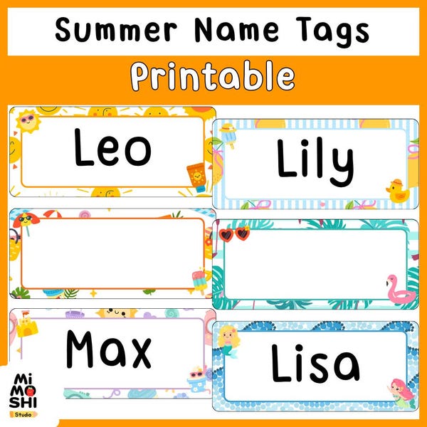 Desk Name Tags - Etsy