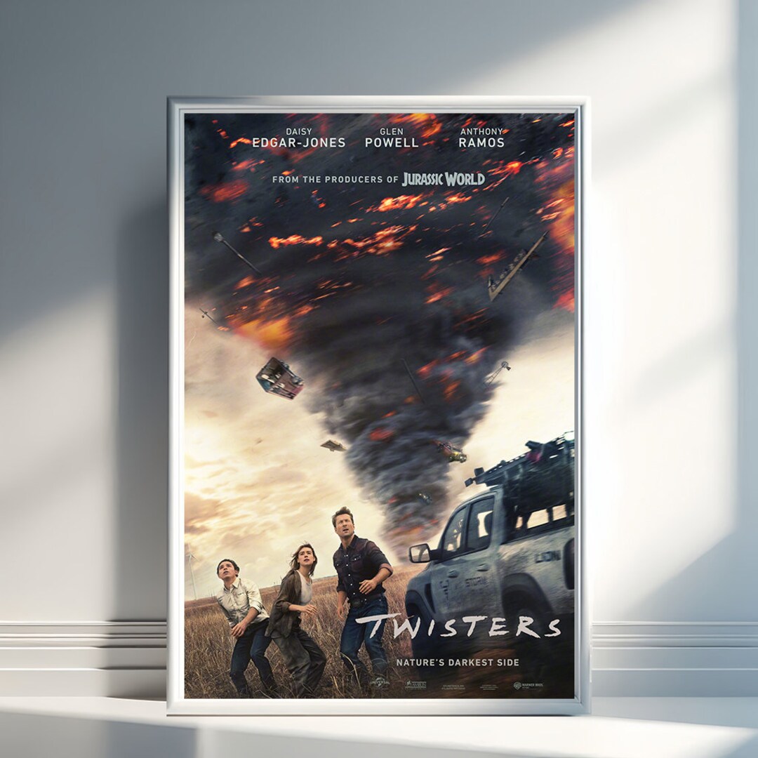 Twisters Movie Poster/ Premium Photo Paper Poster/ Wall Art Print for ...