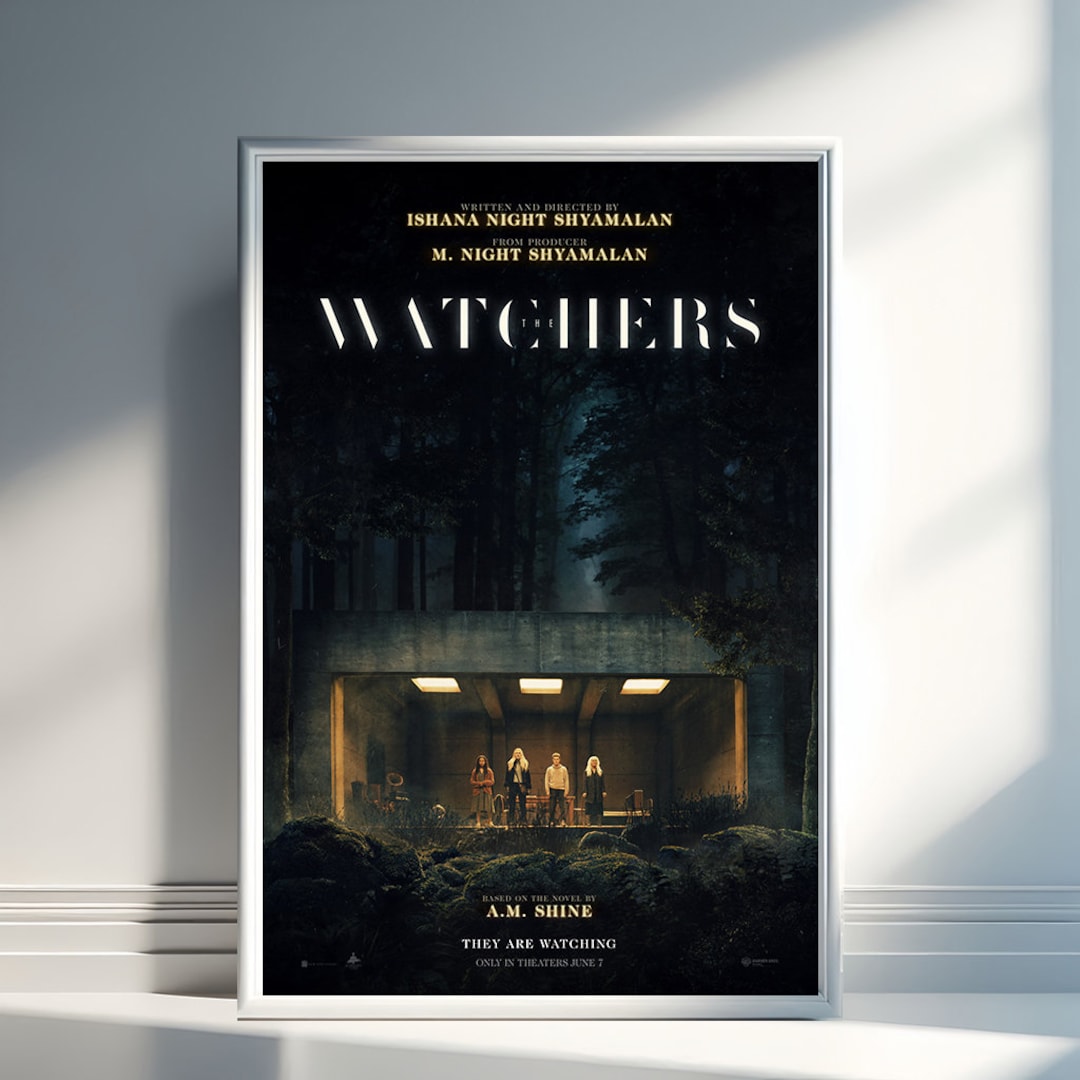 The Watchers Movie Poster/ Premium Photo Paper Poster/ Wall Art Print ...