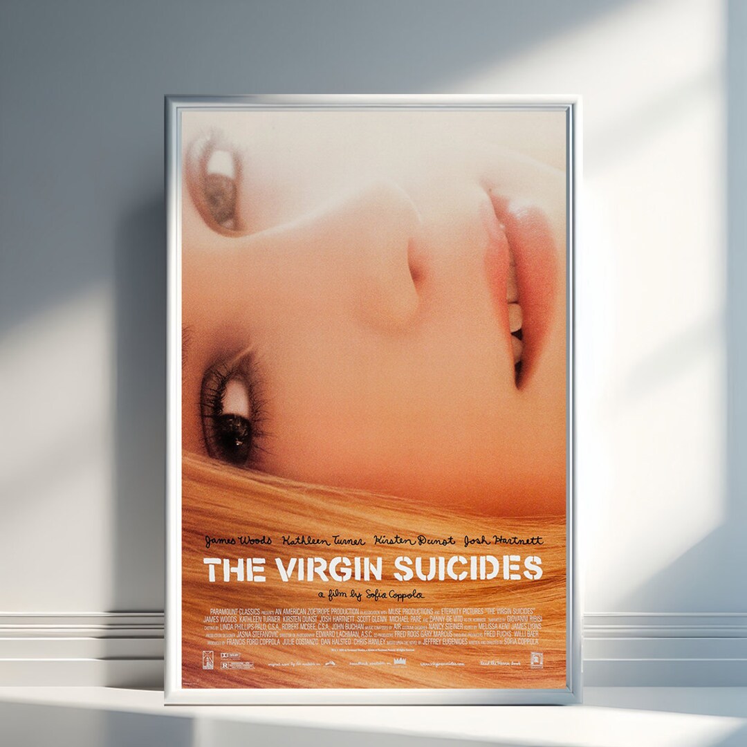 The Virgin Suicides Movie Poster/ Canvas Poster/ Wall Art Print for ...