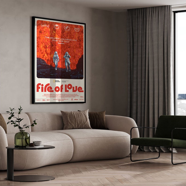 Fire of Love Movie Poster/ Premium Photo Paper Poster/ Wall Art Print ...