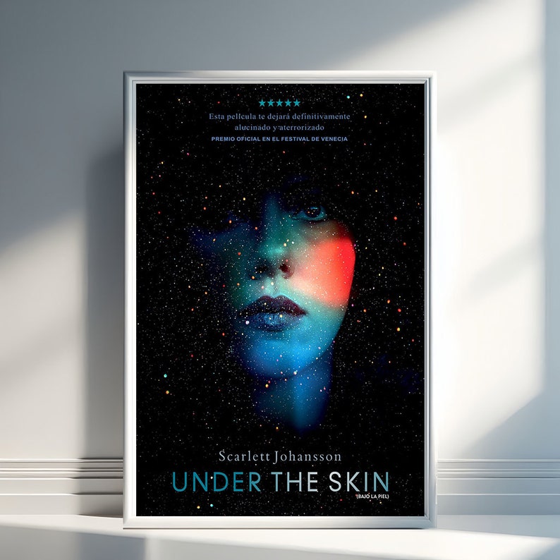 Under the Skin Movie Poster/ Canvas Poster/ Wall Art Print for Gift ...