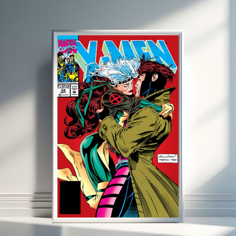 X-men Issue 24 Comic Book Movie Poster/ Canvas Poster/ Wall Art Print ...