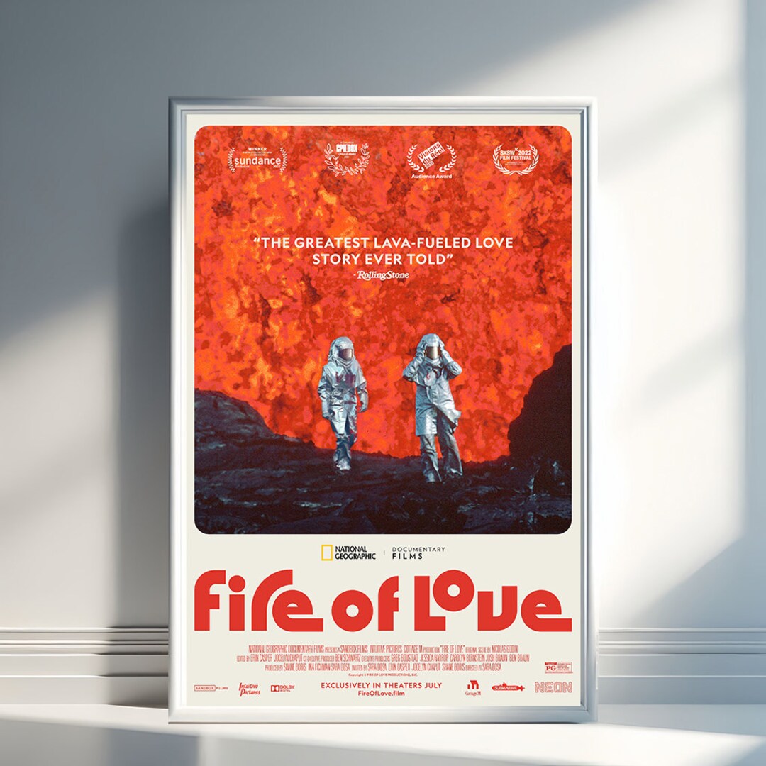 Fire of Love Movie Poster/ Premium Photo Paper Poster/ Wall Art Print ...