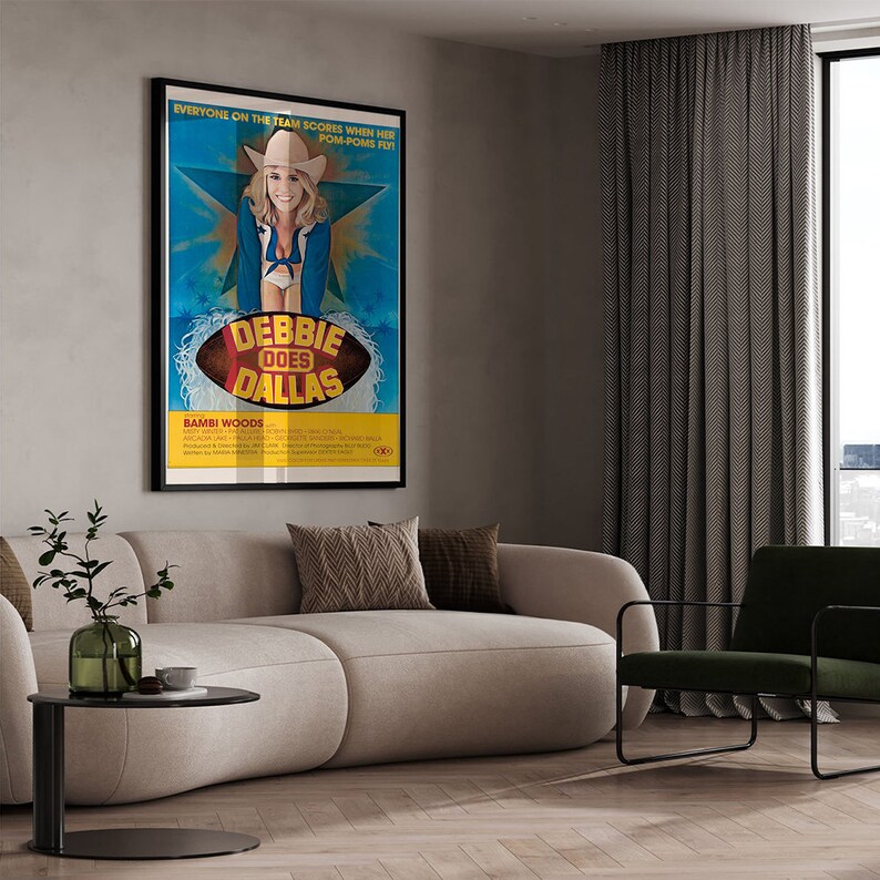Debbie Does Dallas Movie Poster/ Canvas Poster/ Wall Art Print for Gift ...
