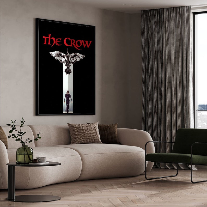 The Crow Movie Poster/ Premium Photo Paper Poster/ Wall Art Print for ...