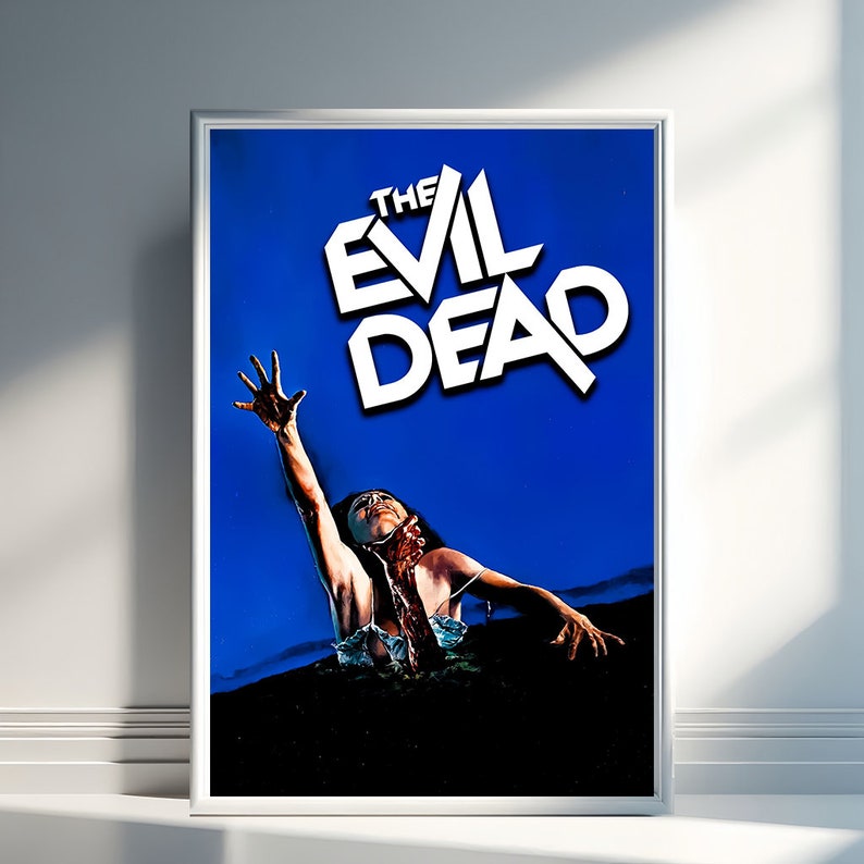 The Evil Dead Movie Poster/ Premium Photo Paper Poster/ Wall Art Print ...