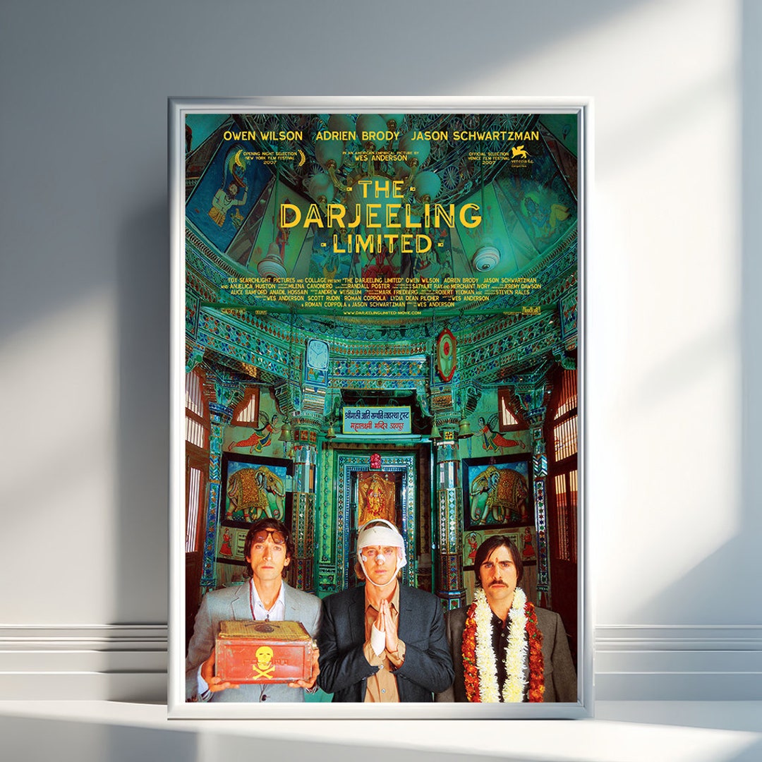 The Darjeeling Limited Movie Poster/ Premium Photo Paper Poster/ Wall ...