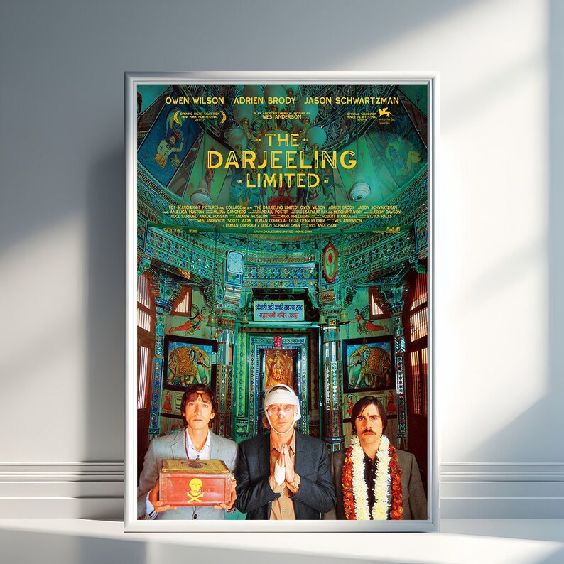 The Darjeeling Limited Movie Poster/ Premium Photo Paper Poster/ Wall ...