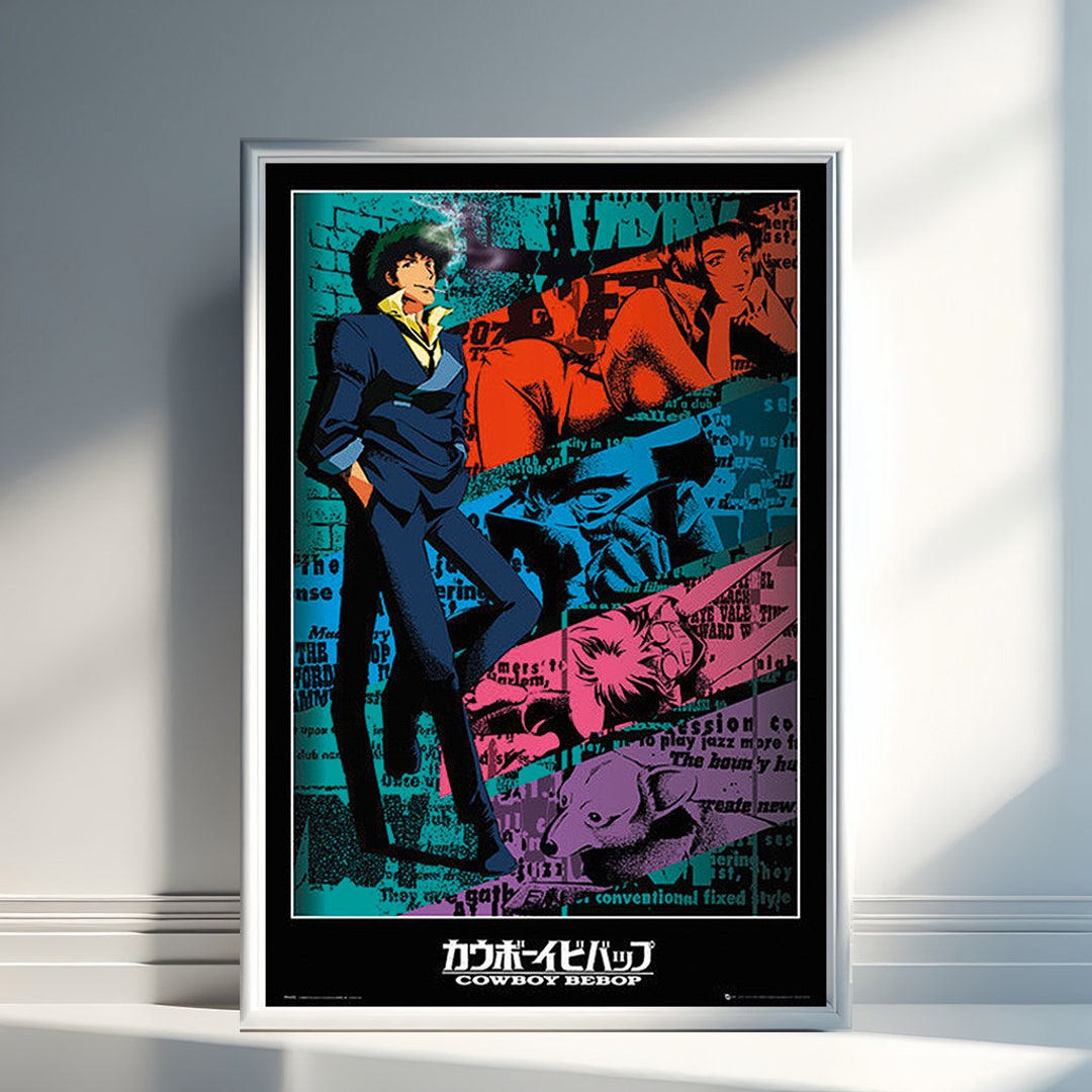 Cowboy Bebop Movie Poster/ Canvas Poster/ Wall Art Print for Gift ...