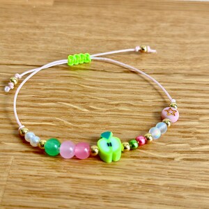 Colorul Fruit String Beaded Bracelet - Etsy