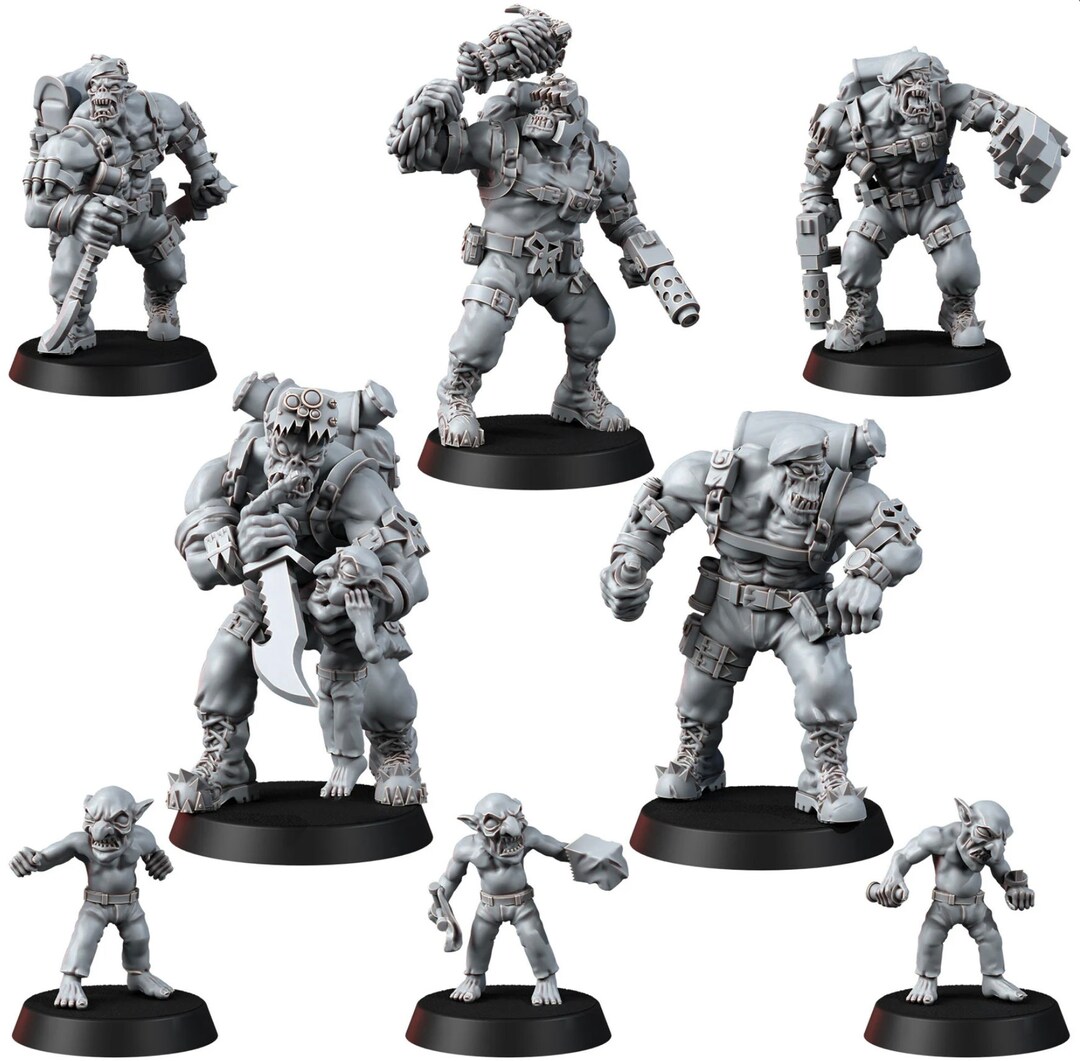 Ork Commando Squad - Etsy