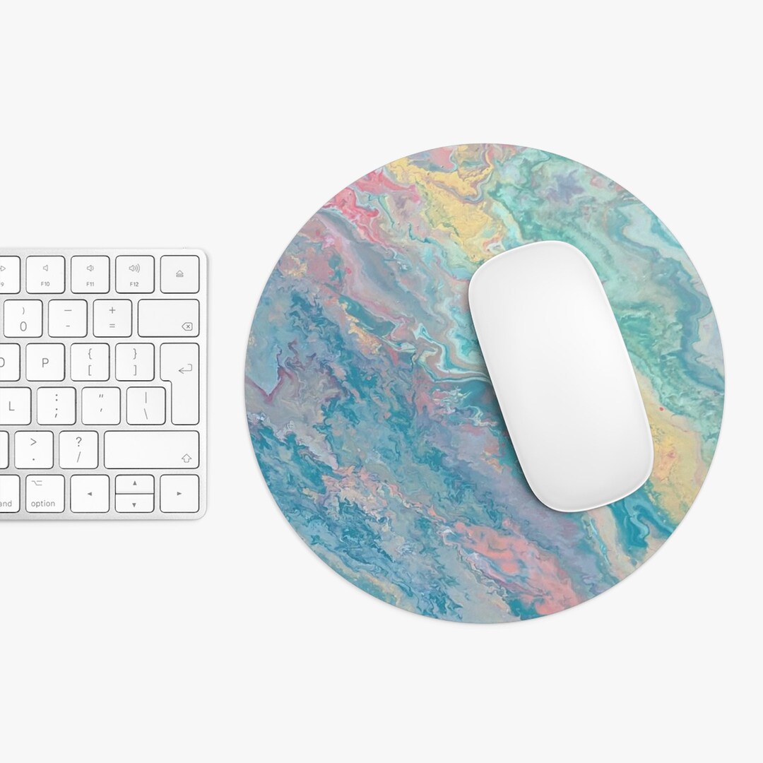 Colorfully Pastel Mouse Pad - Etsy