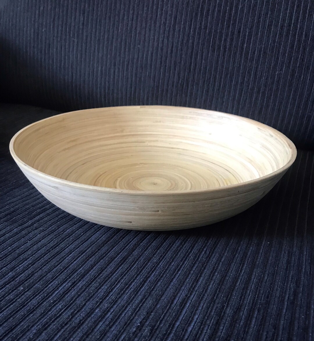 Display Bowl Wooden Serving Bowl Fruit and Vegetable Bowl - Etsy