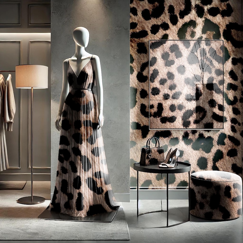 Real Leopard Cheetah Texture Seamless Wallpaper Endless Pattern for ...