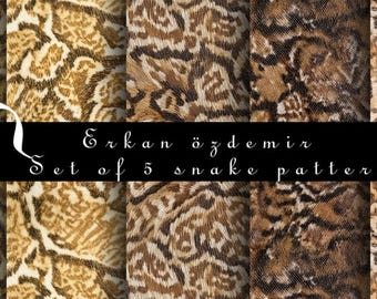 Original Real Snake Skin Print Ready Pattern - Etsy