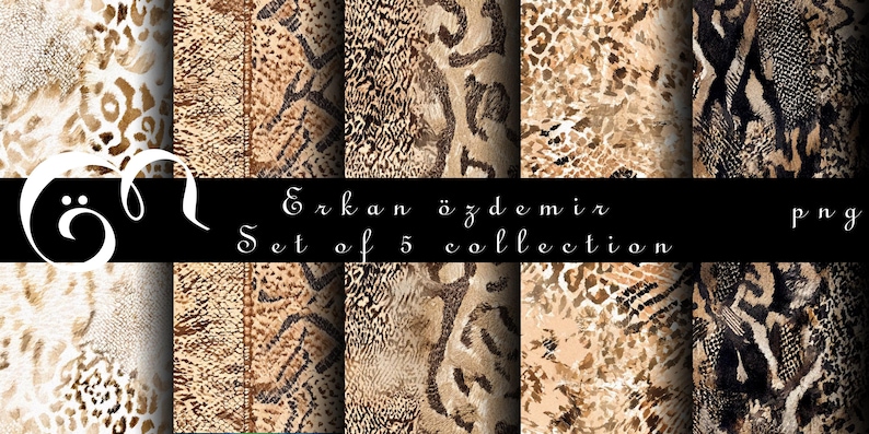 Real Textured Animal Texture Seamless Paper Original Seamless Pattern ...