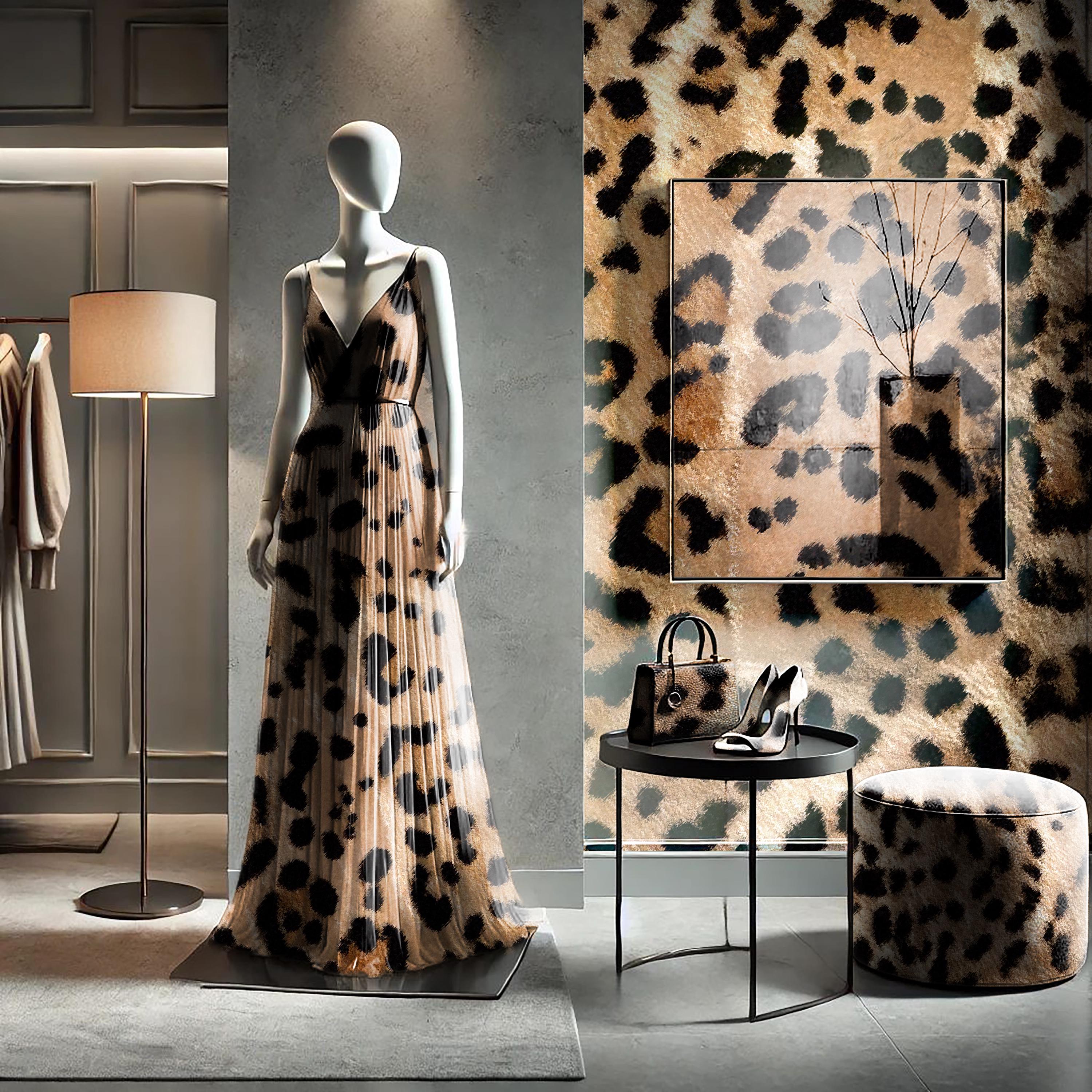 Real Leopard Cheetah Texture Seamless Wallpaper Endless Pattern for ...