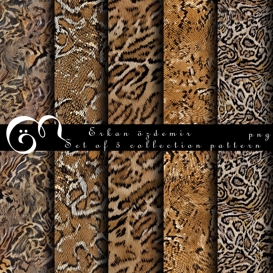 Print Ready Original Animal Texture Digital Wallpaper Instant Download ...