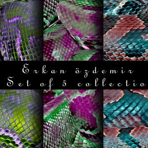 Real Snake Texture Seamless Wallpaper Endless Pattern for Commercial ...