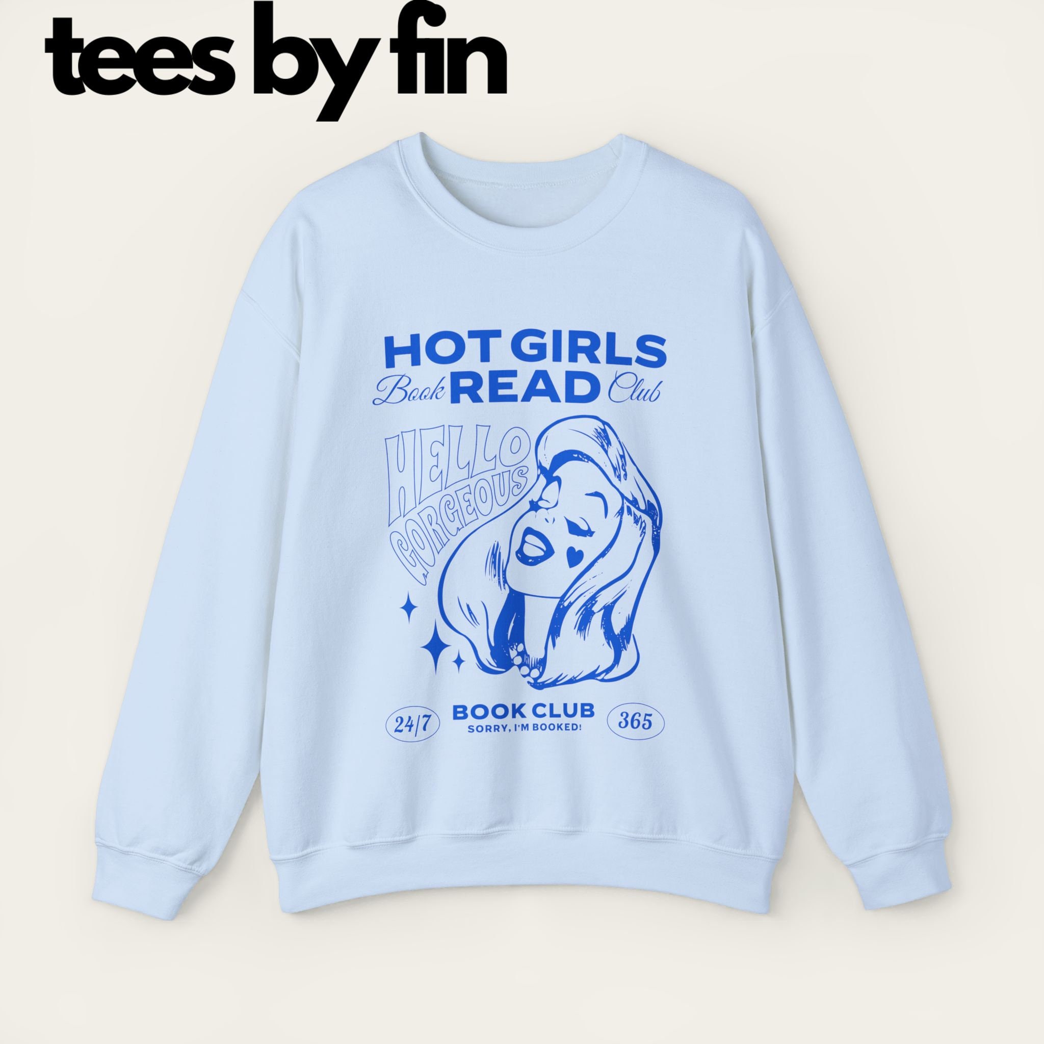 Book Lover Clothing Hot Girls Read Sweatshirt Bookstragram Literary ...