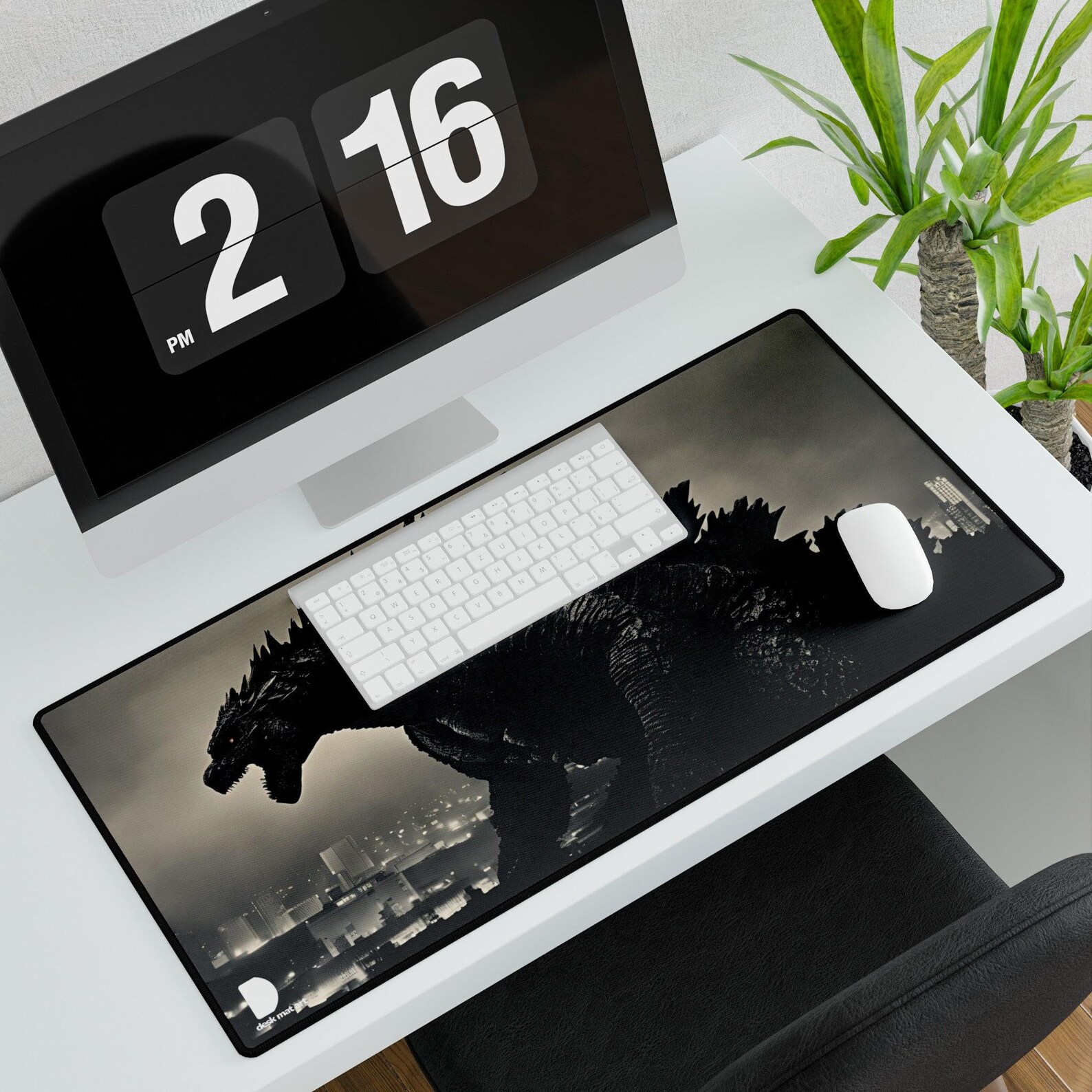 Godzilla Large Desk Mat & Mousepad | 800x400mm - Etsy