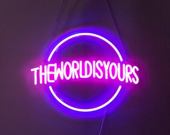 Globe Wall Art, the World is Yours Mirror, Globe Wall Art, the World is ...