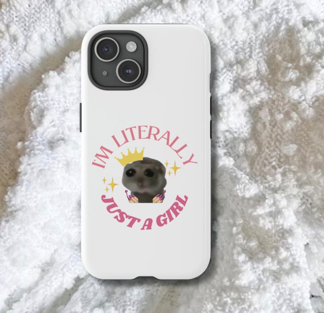 Sad Hamster Hamster Meme Crying Hamster Funny I'm Just a Girl Gift for ...