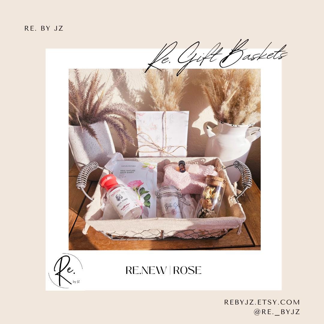 Re.connect Gift Baskets // Self Care // Aromatherapy // Healthy Habits ...