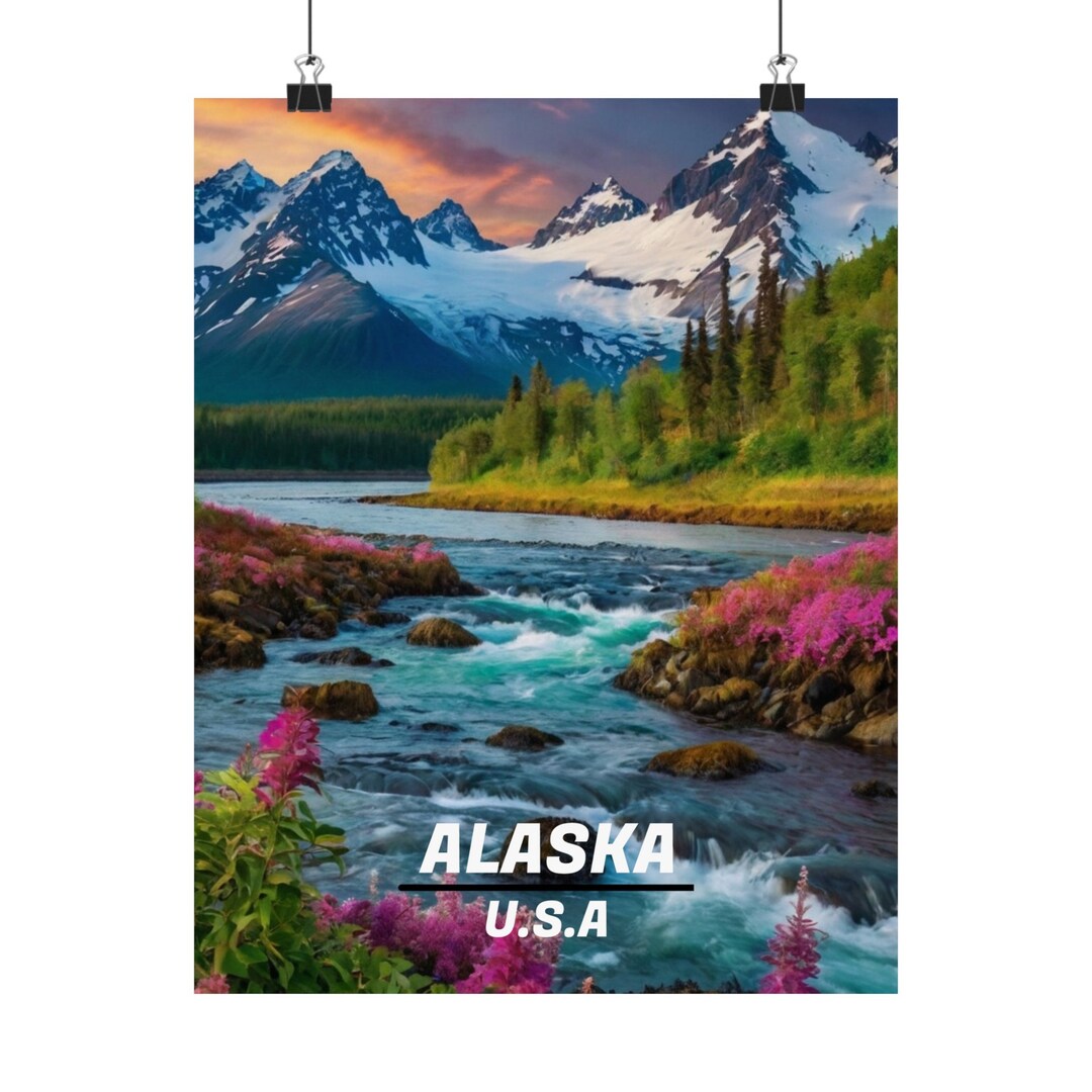 Alaska Print, Alaska Wall Art, Alaska Poster, Alaska Photo, Gift for ...