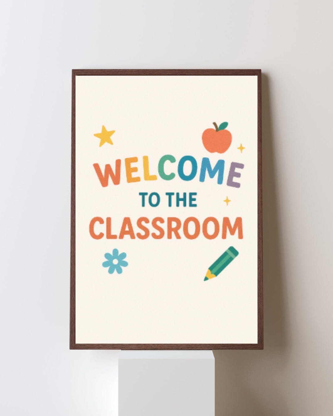 Fun Classroom Decor, Uplifting Poster for Students, Happy Class Print ...