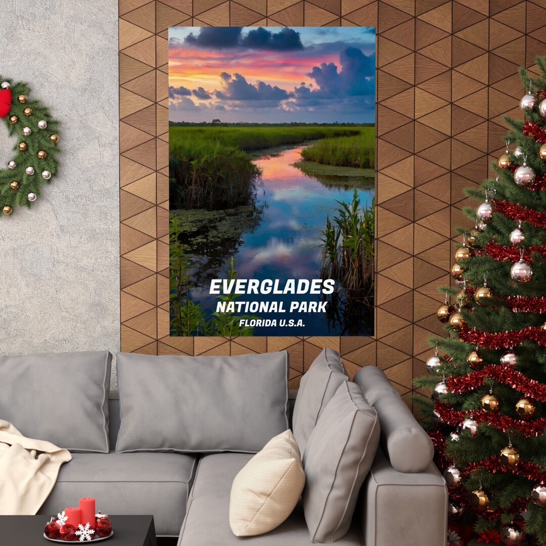 Everglades National Park Poster, Everglades, Everglades Print, National ...