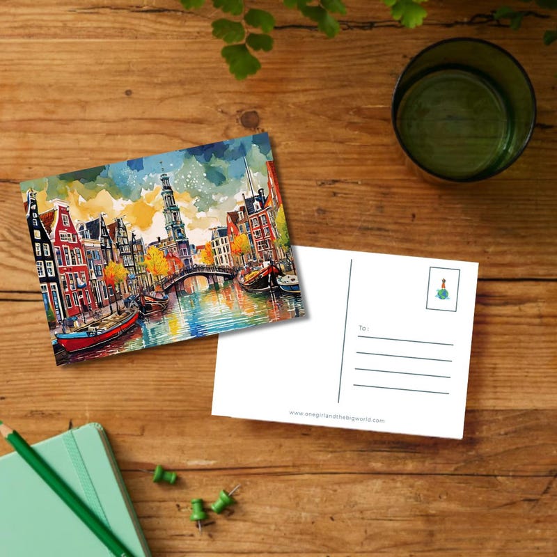 Dutch Postcard - Etsy