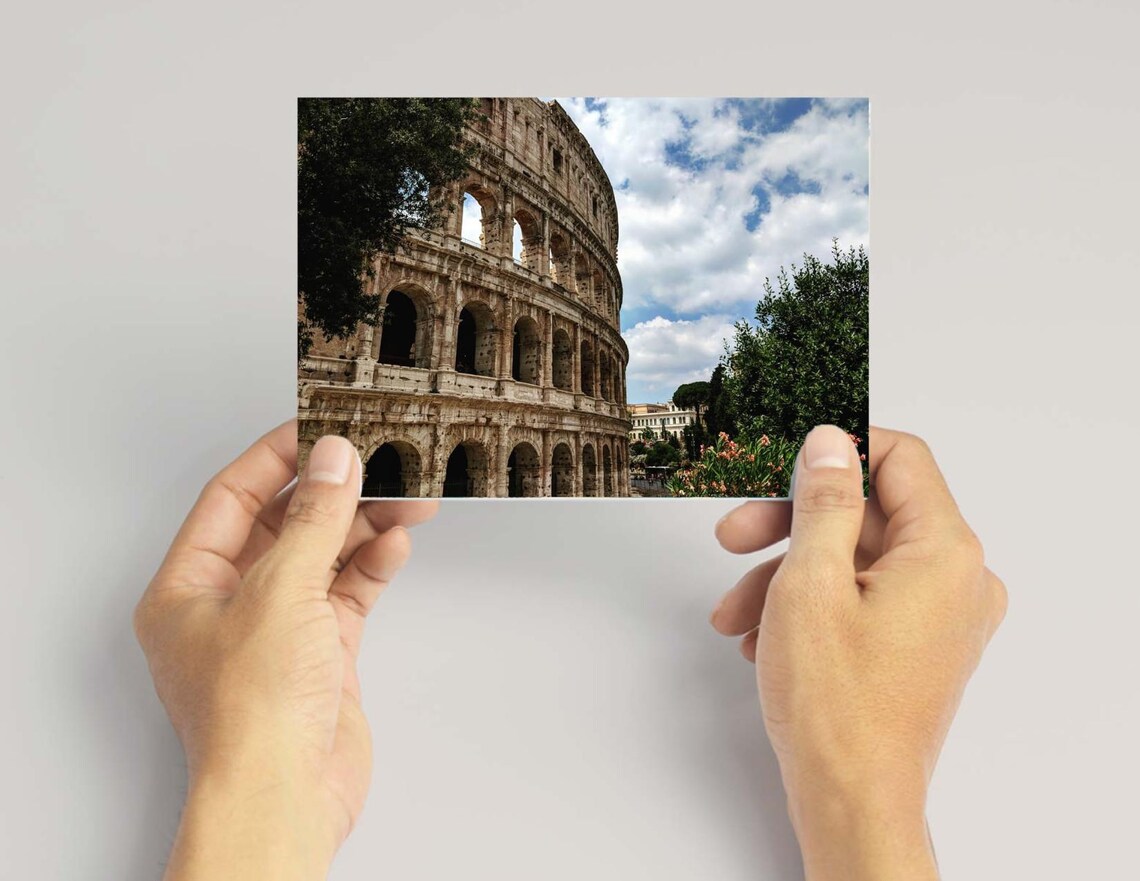 The Colosseum | Rome, Italy | Travel Photography Postcard (digital ...