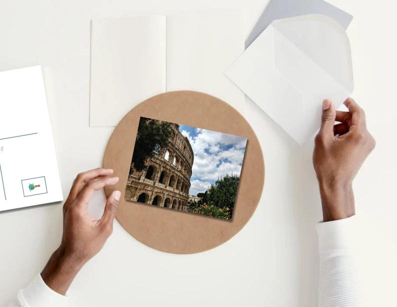The Colosseum | Rome, Italy | Travel Photography Postcard (digital ...