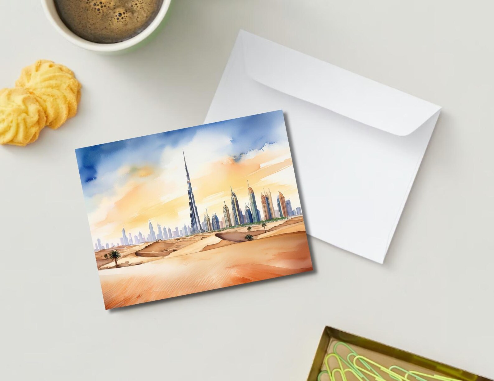 Dubai, UAE | Travel Postcard (digital Download | Printable Template) - Etsy