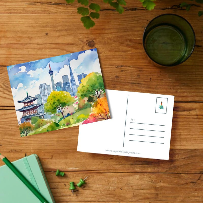 Korean Postcard - Etsy