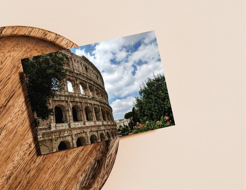 The Colosseum | Rome, Italy | Travel Photography Postcard (digital ...