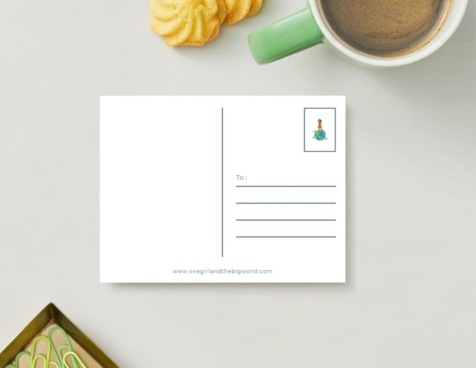 Greece Travel Postcard (digital Download | Printable Template) - Etsy