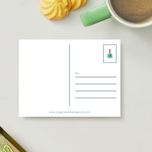 Greece Travel Postcard (digital Download | Printable Template) - Etsy