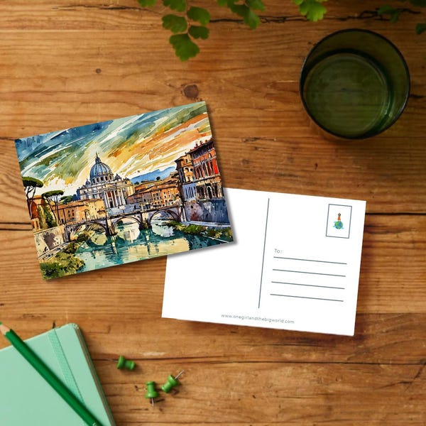Italy Postcards - Etsy