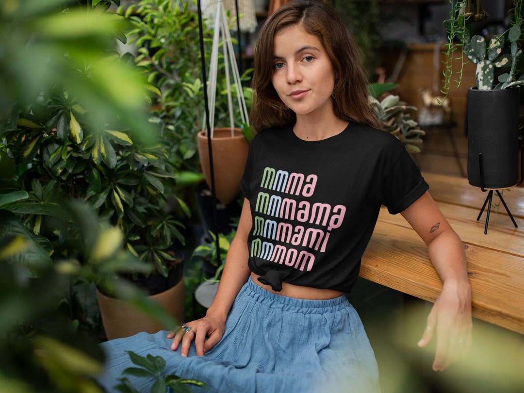Ma, Mama, Mami, Mom, Beautiful Soft T-shirt, Gift for Mother Day, Any ...