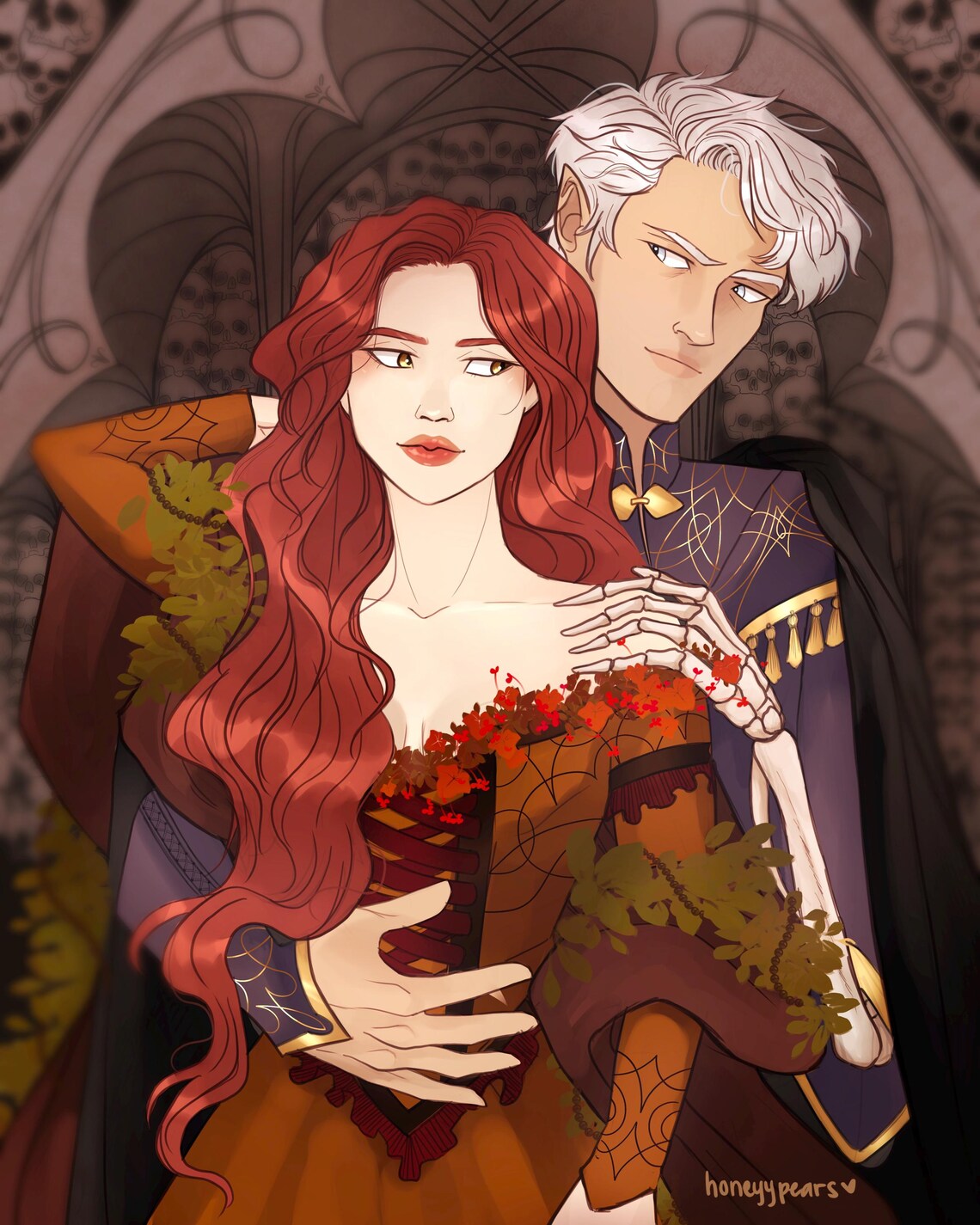 Amber and Eldrin Print 5x7 - Etsy