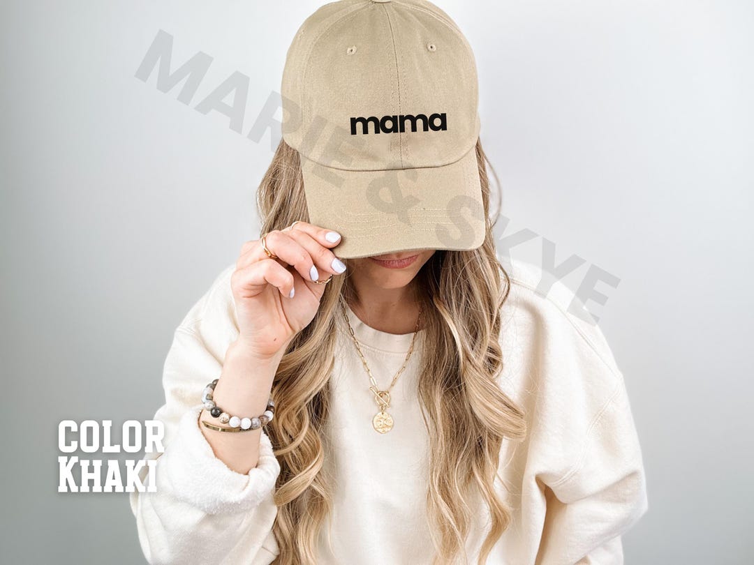 Mama Embroidered Baseball Cap, Dad Cap, Embroidered Baseball Cap, Mama ...
